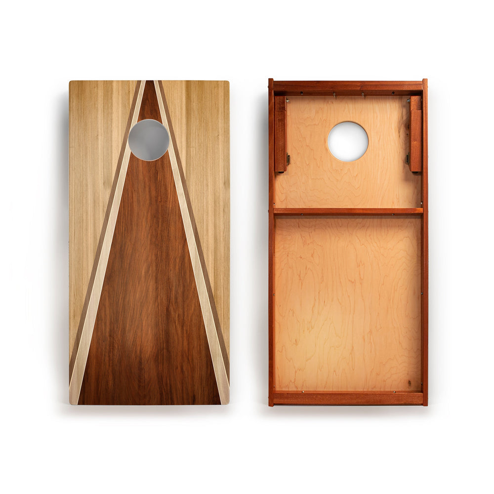 2ft x 4ft Graphic Wood Classic Cornhole Set | Classic Triangle ...