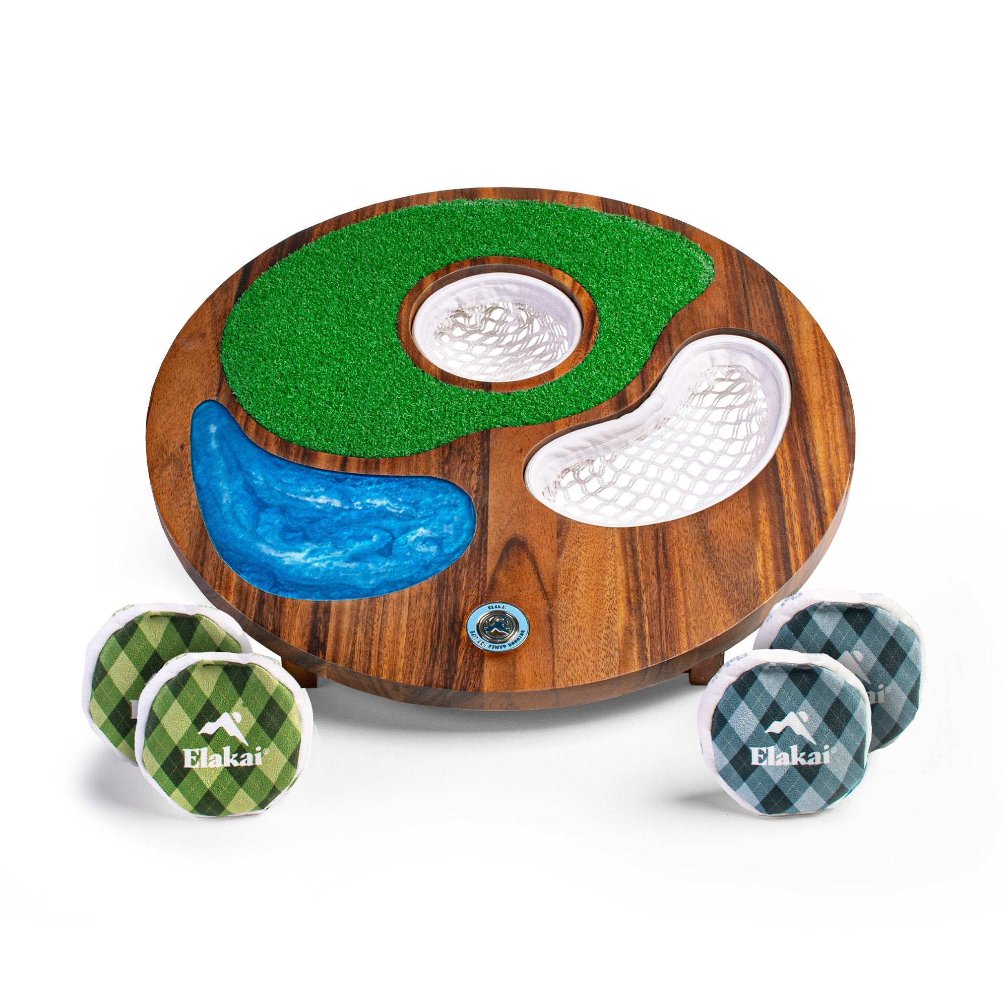 Island Hole | Cornhole x Golf Chipping Game by Elakai